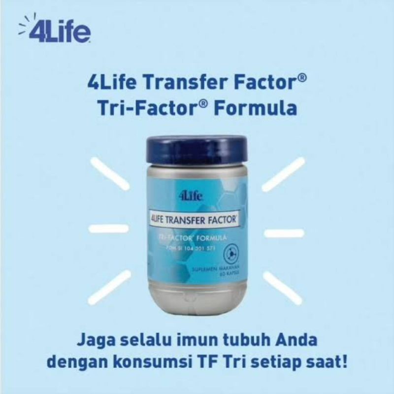 Jual DISTRIBUTOR RESMI 4LIFE TRABSFER FACTOR ASLI ORIGINAL MULTIVITAMIN ...