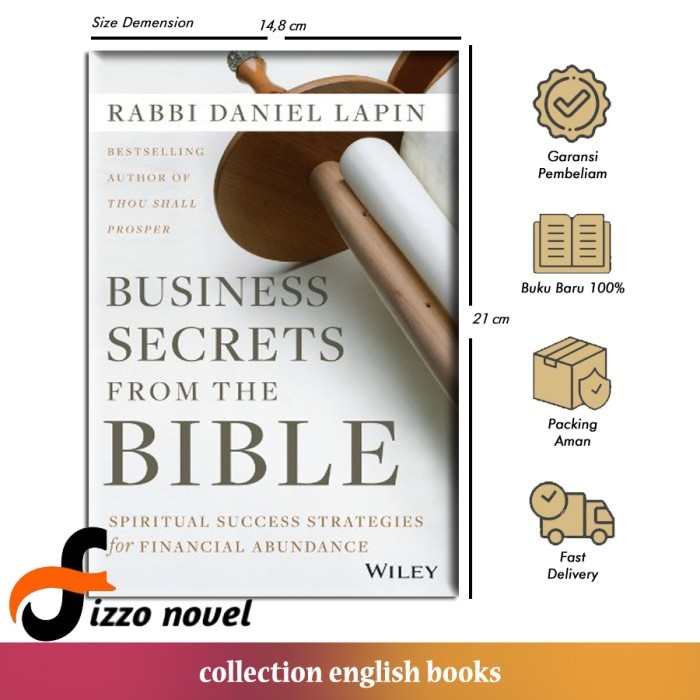 Jual Business Secrets from the Bible - Rabbi Daniel Lapin (English ...