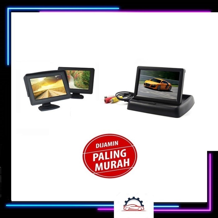 Jual Layar Monitor Mobil Kamera Parkir Mundur TFT LCD Rear View Camera ...
