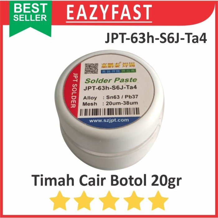 Jual Timah Cair Pasta Botol 20gr JPT Solder Paste Tin Hot Air Blower ...