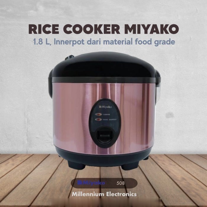 Jual Rice Cooker Miyako MCM 508 SBC 508sbc magicom Liter 1.8l l Low wat ...