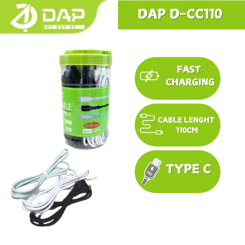 Jual kabel data D-CC110 Fast Charging Type-C Cable FOR usb Android Cable Data - Garansi 1 tahun ...