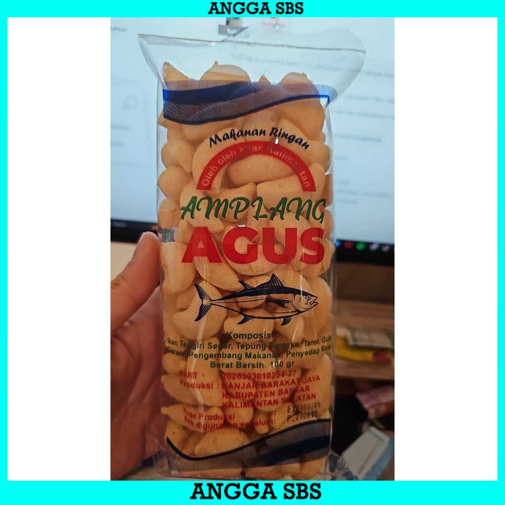 Jual AMPLANG AGUS KRUPUK KUKU MACAN IKAN TENGIRI KHAS KALIMANTAN ...