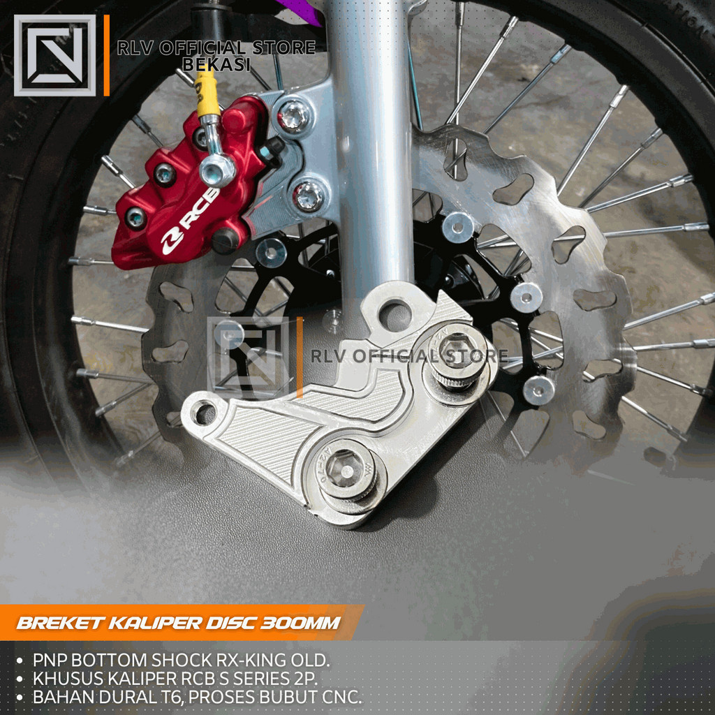 Jual Breket kaliper rcb 2p pnp rx king tahun tua | Shopee Indonesia