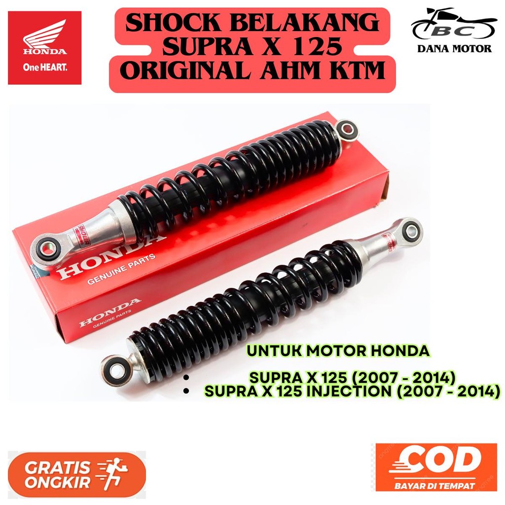 Jual Shock Breaker Belakang Supra x 125 Ori AHM / Shok Belakang Honda ...