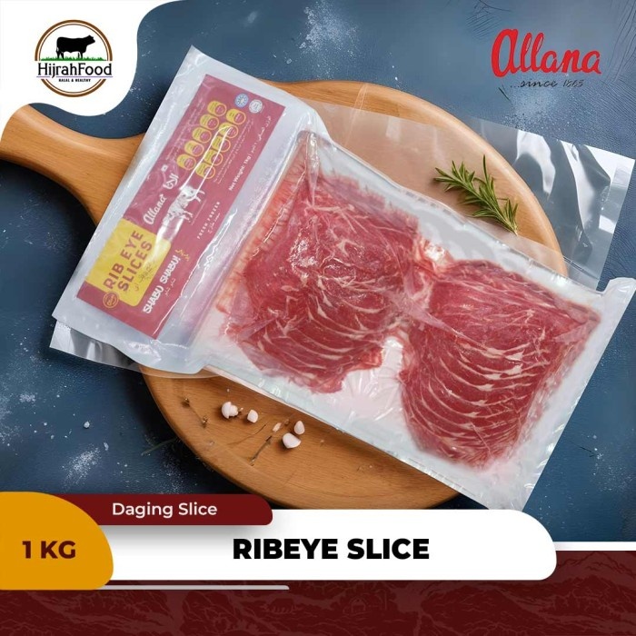 Jual Rib Eye Slice Premium Allana Daging Slice Ribeye Sukiyaki Shabu ...