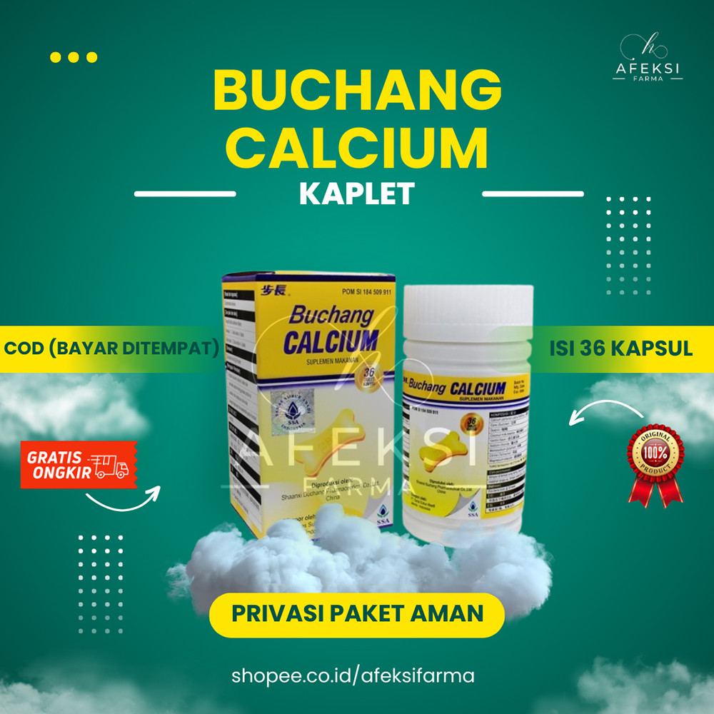 Jual Buchang Calcium - Vitamin dan Penguat Tulang - AFeksi Farma ...