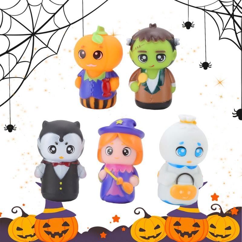 Jual Character Finger Puppets Children Halloween Finger Puppets Set ...