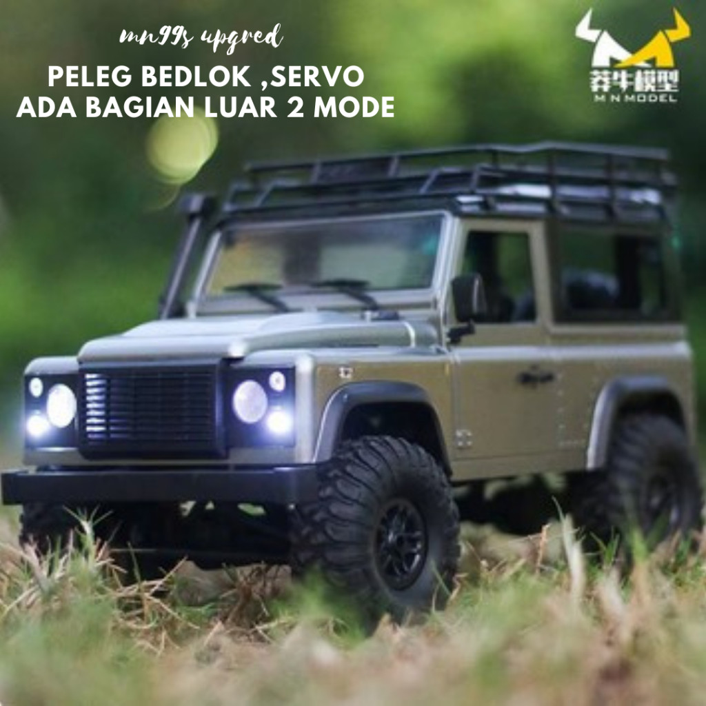 Jual RC Car MN 99S MN-99S MN99S Adventure Land Rover Defender 1/12 RTR ...