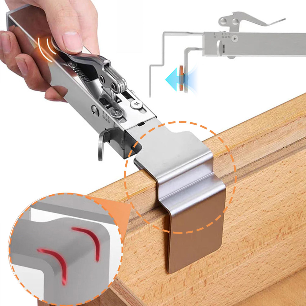 Jual Press Type Quick Drawer Clamp Hand Tool Stainless Steel Adjust ...