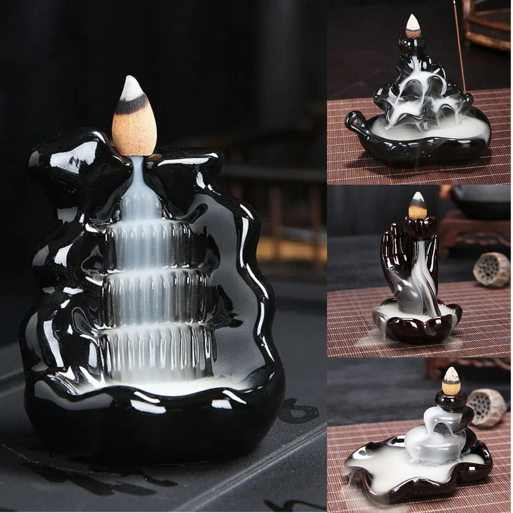 Jual Ornamen Pembakar Dupa Keramik Ornamen Pembakar Dupa Backflow ...