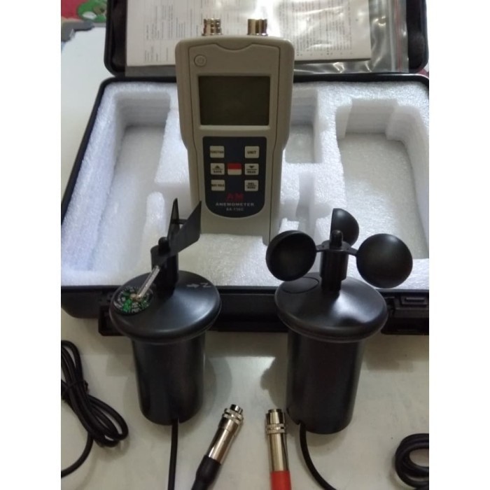 Jual Digital Wind Speed Meter Three Cup Anemometer | Shopee Indonesia