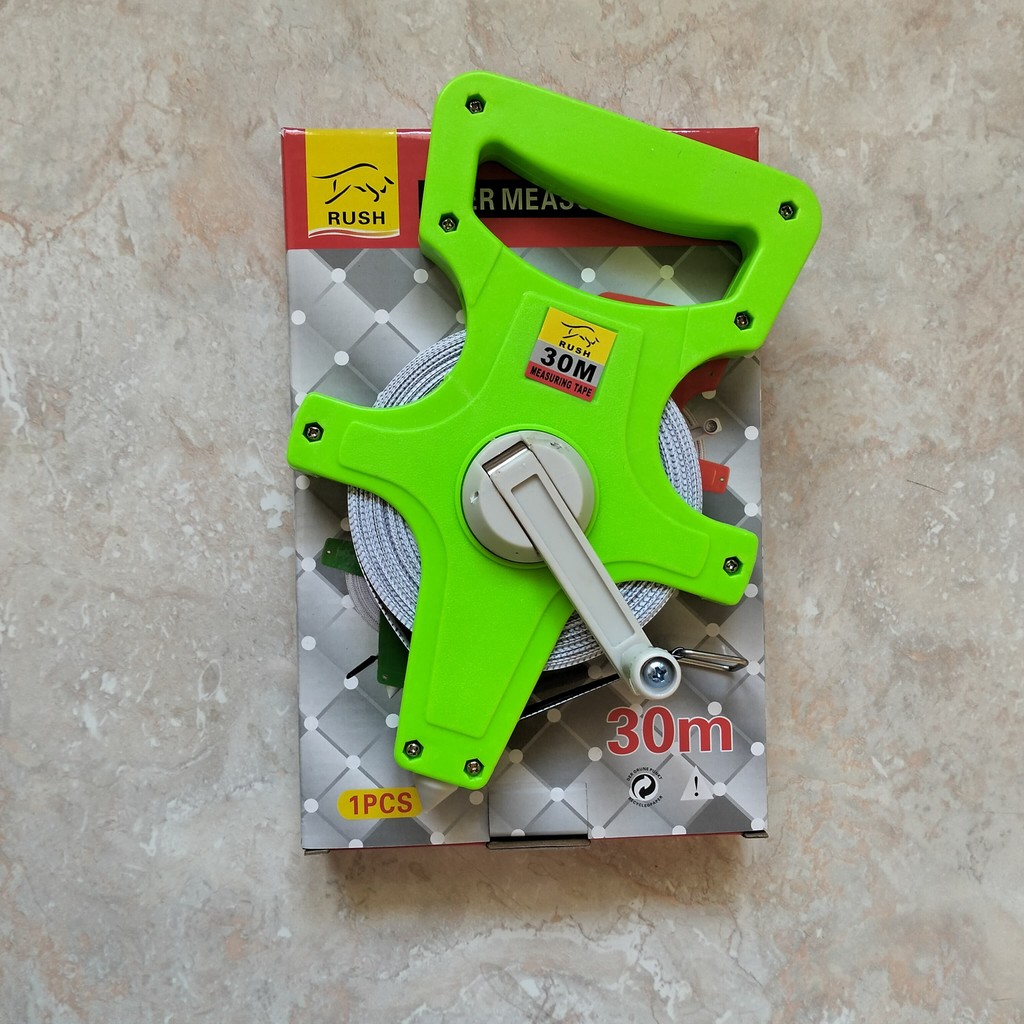Jual Meteran Tanah 100 Meter 50 Meter 30 Meter Meteran Tancap Gulung Roll Tanam | Shopee Indonesia