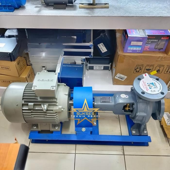 Jual Pompa Ebara 50x40FSHA SIEMENS Power 0.75kw Centrifugal Pump Mechanical seal | Shopee Indonesia