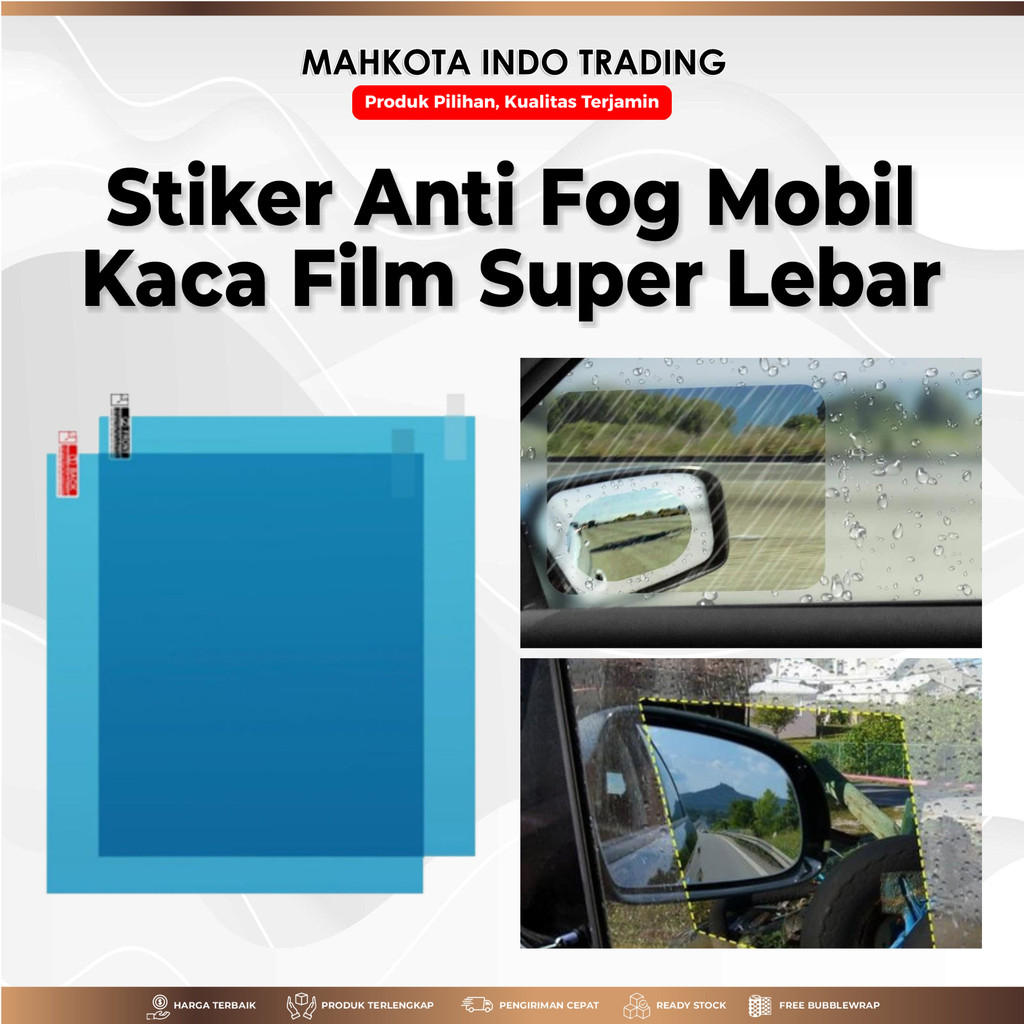 Jual Kaca Film KOTAK BESAR kaca mobil Anti Fog, Anti Air, Embun ...