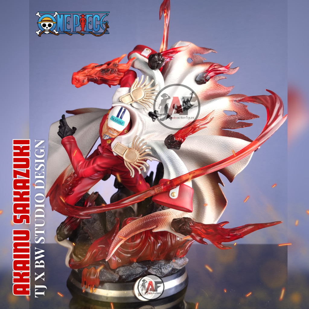 Jual Statue Action Figure One Piece Admiral Akainu Sakazuki TJ X BW ...