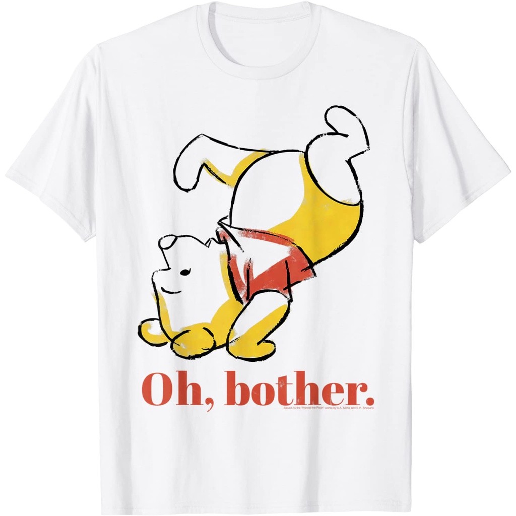 Jual Baju Kaos Pria Wanita Distro kattun 24s Disney Winnie The Pooh Oh ...