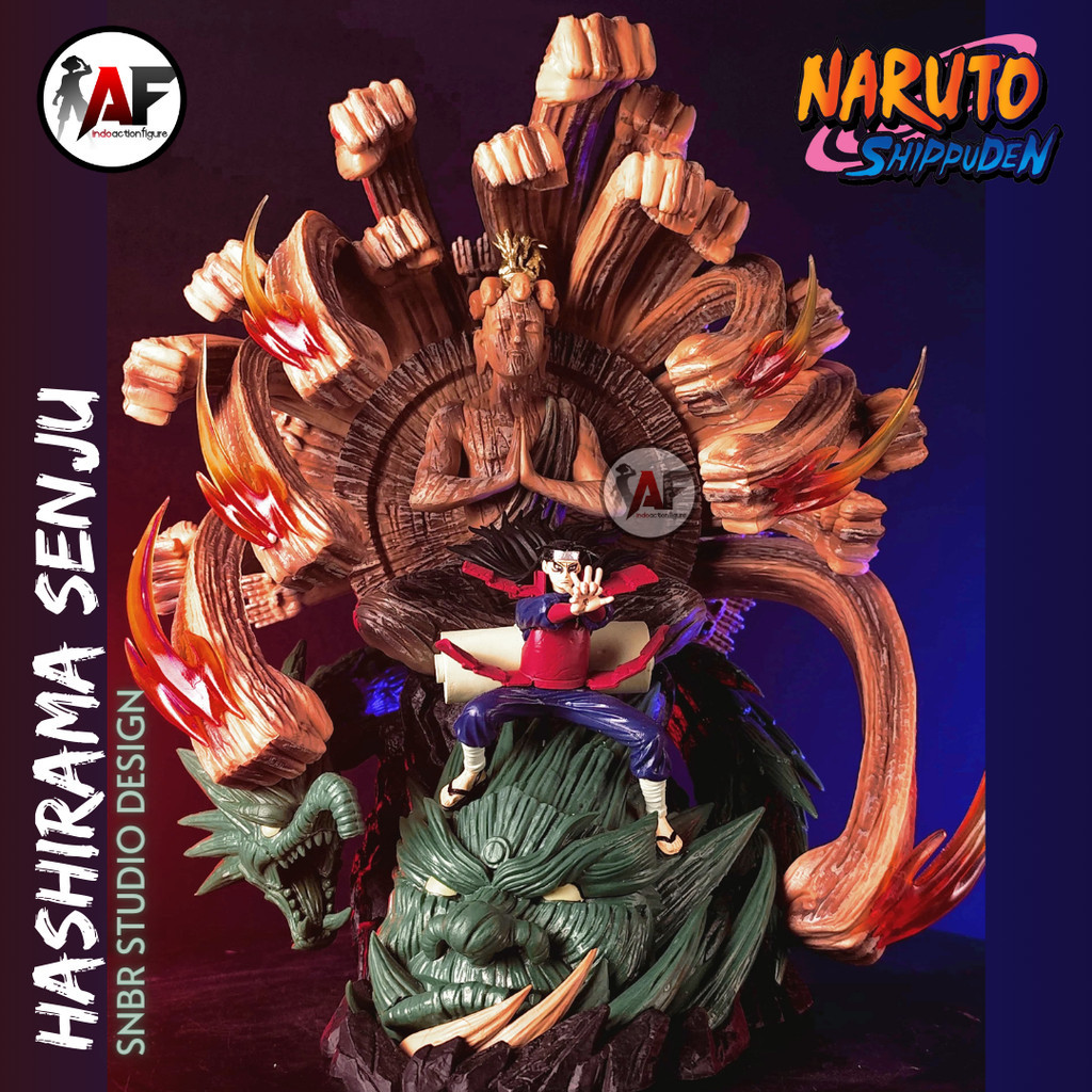 Jual Statue Action Figure Naruto First Hokage Hashirama Senju SNBR ...