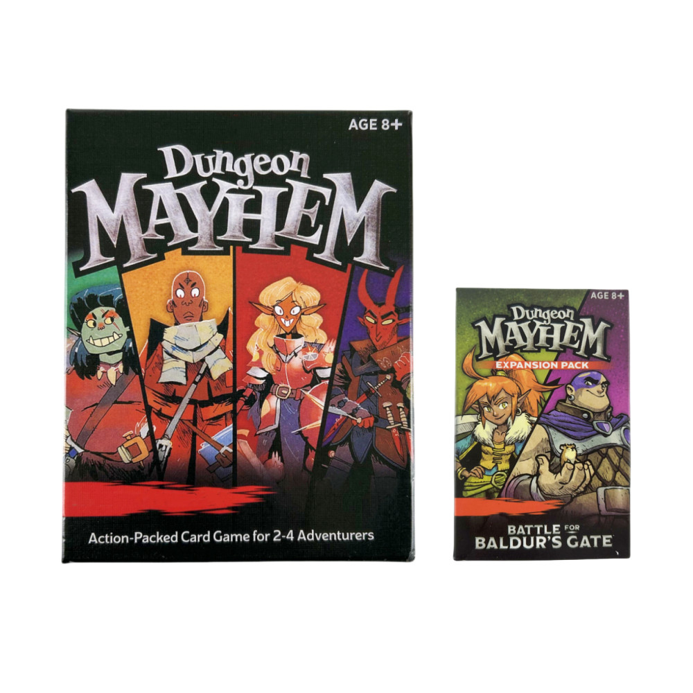 Jual Family Fun Board Game Playing Card Dungeon Mayhem Card Game Family ...
