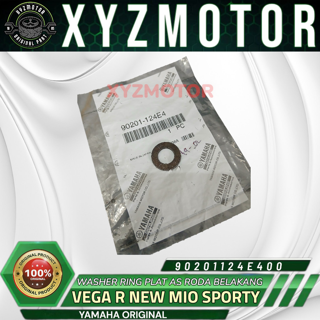 Jual WASHER RING PLAT AS RODA BELAKANG VEGA R NEW MIO SPORTY NOUVO FINO ...