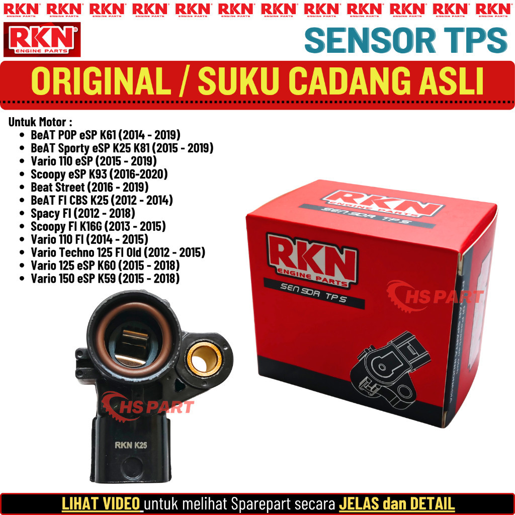 Jual Sensor TPS Beat Fi POP Street Stater Kasar Halus Scoopy Spacy ...