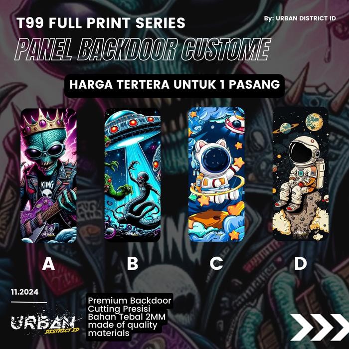 Jual Dekorasi Panel T99 3D Full Colours Maget - G1, A By Urbanite store ...