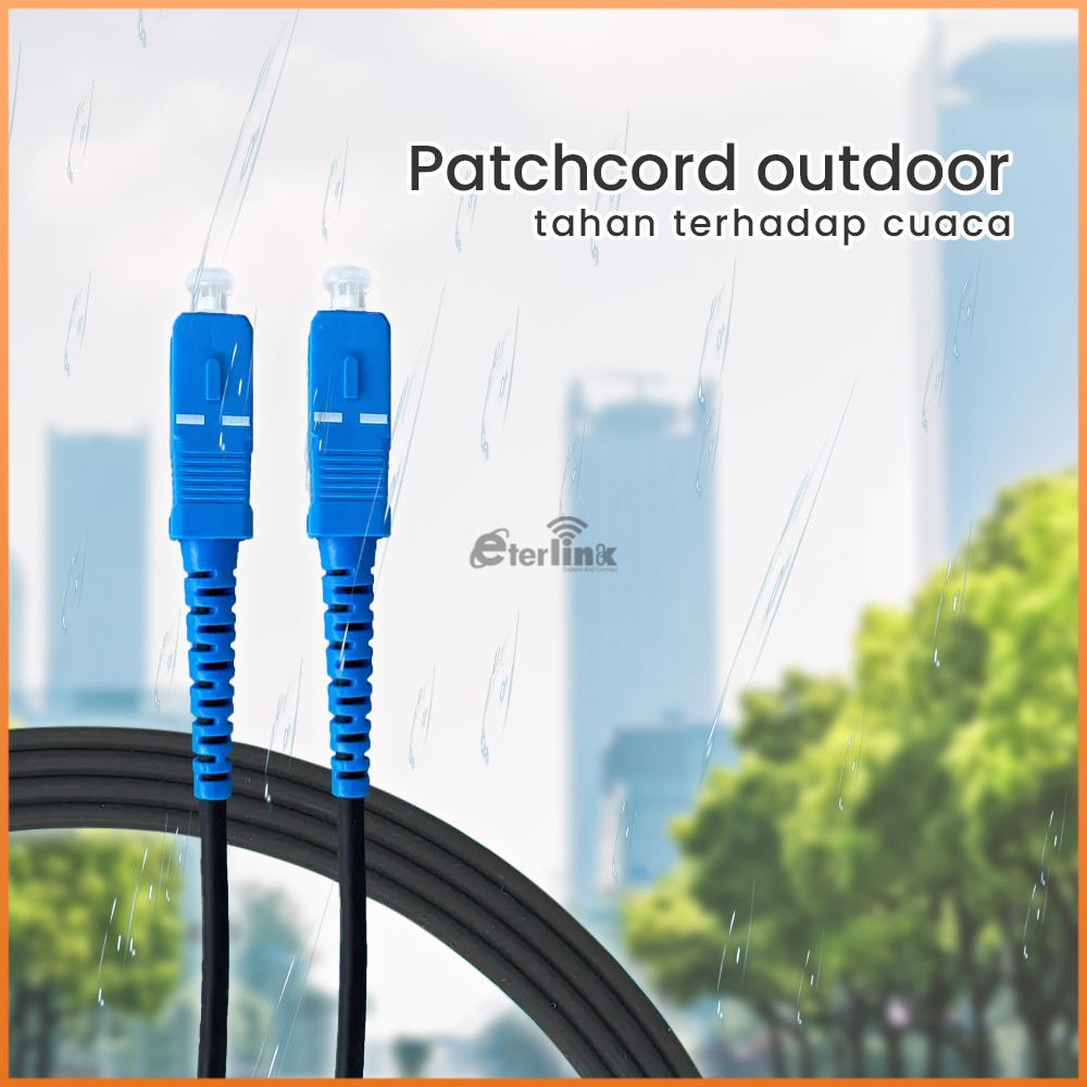 Jual KABEL Patchcord Outdoor PC CABLE SC UPC Model 1M 2M | Shopee Indonesia