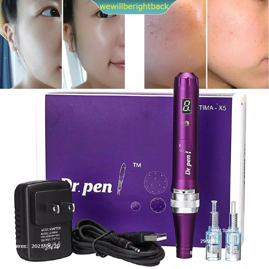 Jual Dr Pen ULTIMA X5 Auto Derma Pen Cartridges +2 Needles BB Glow ...