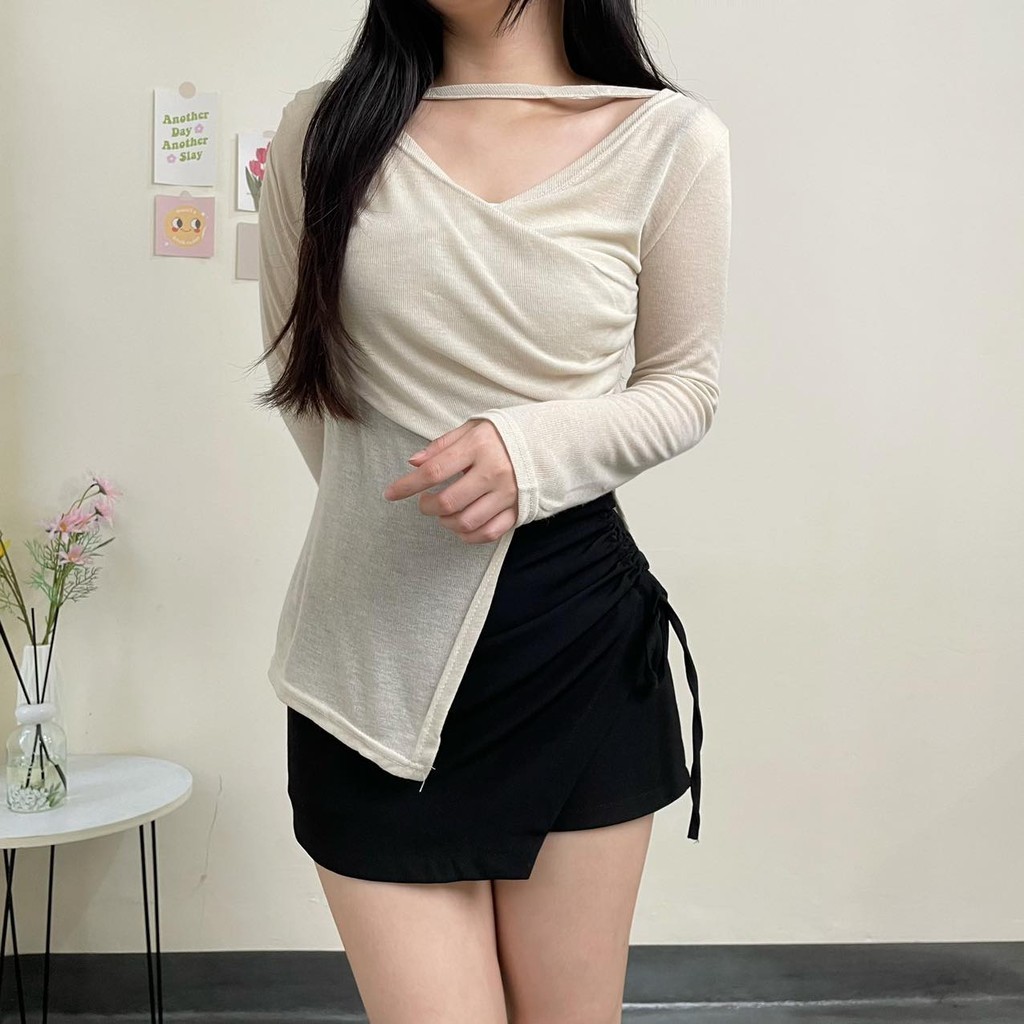 Jual MODAMYTH HS41 - Atasan Set 2 In 1 Top Free Kemben Wanita Korean Style Model Terbaru Baju ...