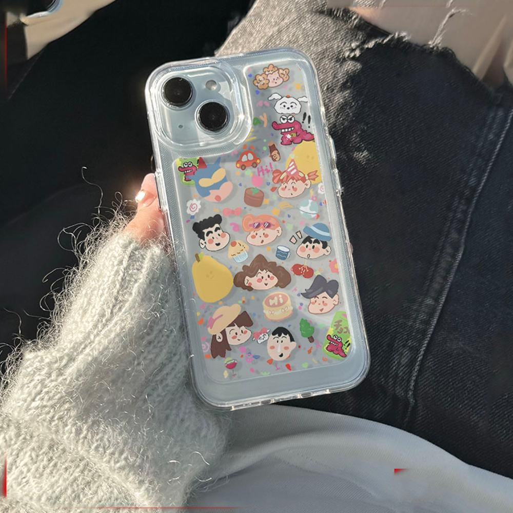 Jual Crayon Shin-chan lucu kartun Case hp xiaomi 14 POCO X6 Pro M6 Pro ...