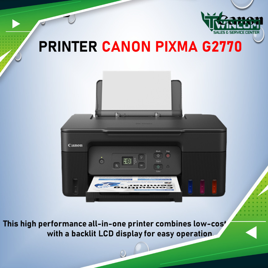 Jual PRINTER CANON PIXMA G2770 All In One - Print, Scan, Copy | Shopee ...