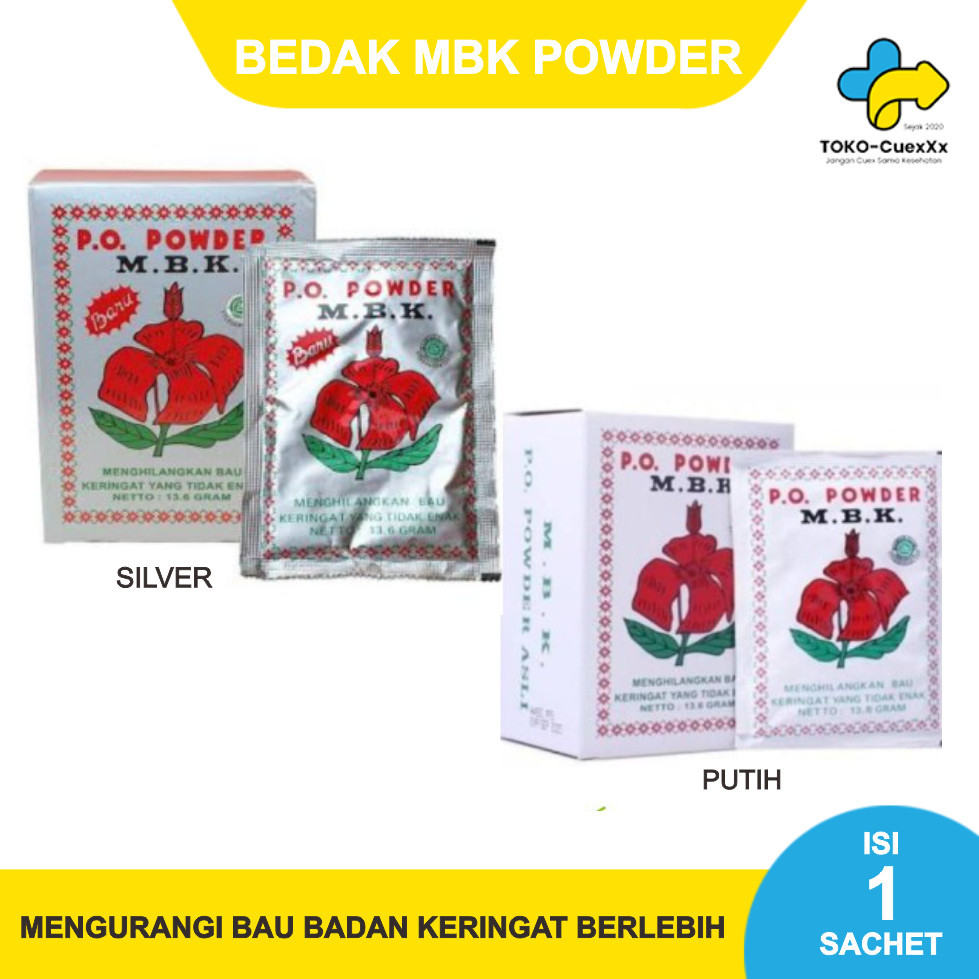 Jual Bedak MBK Sachet Silver | Shopee Indonesia