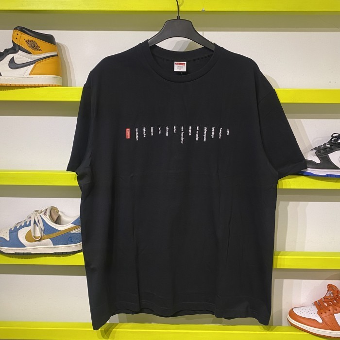 Jual Supreme Tee City Mini Logo | Shopee Indonesia