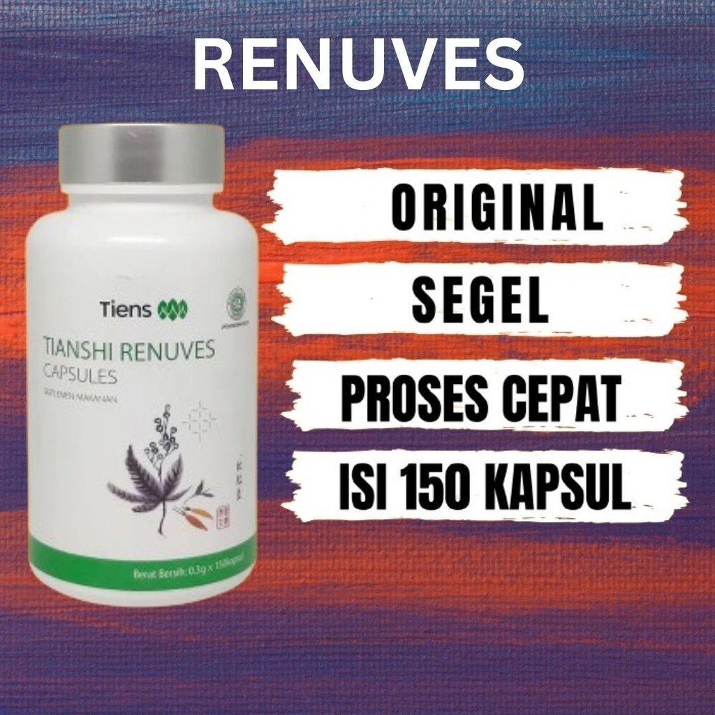 Jual ASLI ORIGINAL Tianshi Tiens Renuves Capsule 150 kapsul | TRC ...