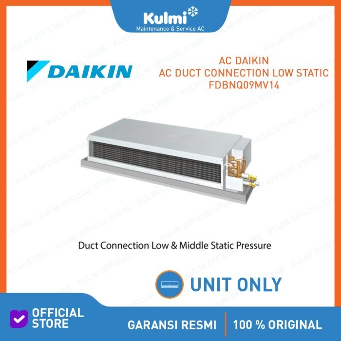 Jual AC DAIKIN DUCT CONNECTION 1PK FDBNQ09MV14 - Unit Only | Shopee ...