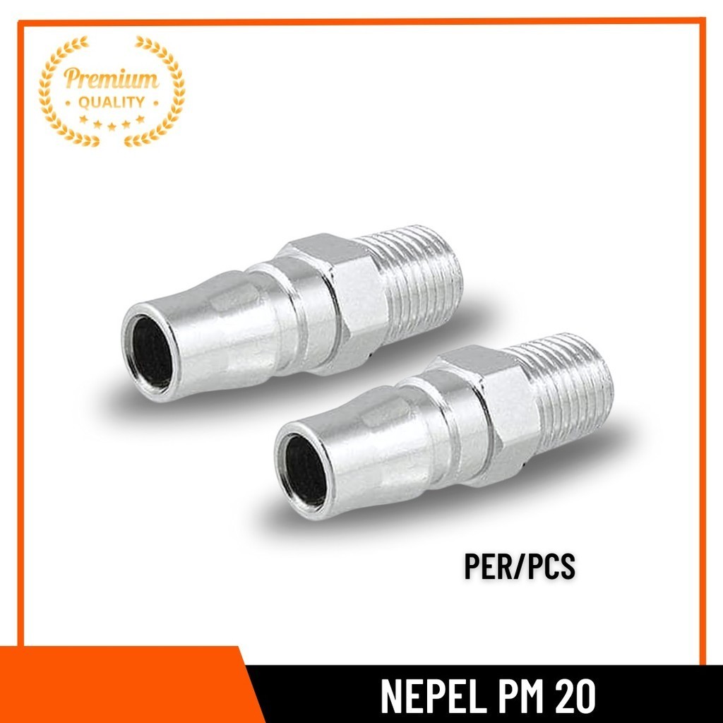 Jual Sambungan Couple Hose Connector PM 20 Nepel Penyambung Selang ...