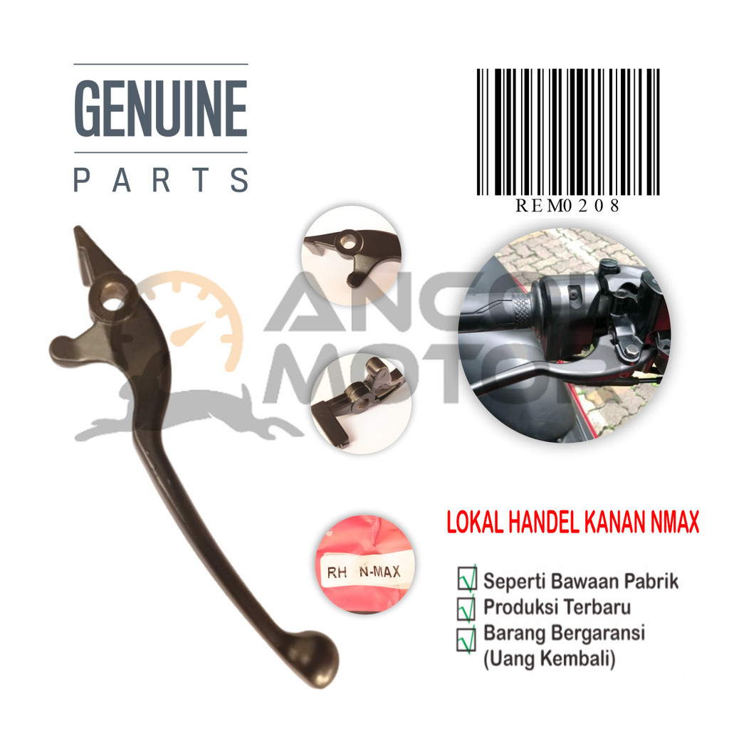 Jual Lokal Handel Rem Kanan Yamaha Nmax Handle Rem Cakram Depan ...