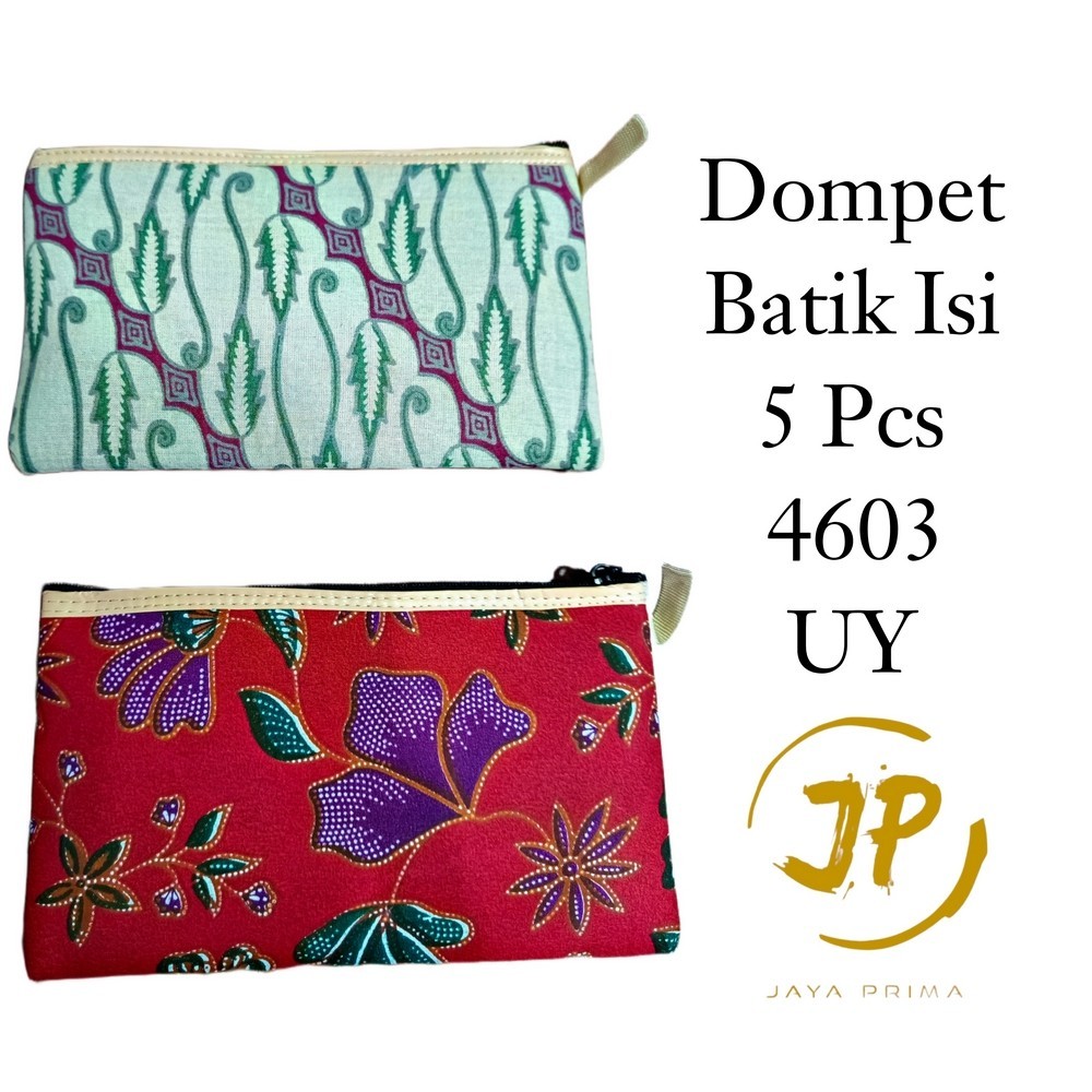 Jual DOMPET KAIN /MOTIF BATIK/SOUVENIR ISI 5 PCS | Shopee Indonesia