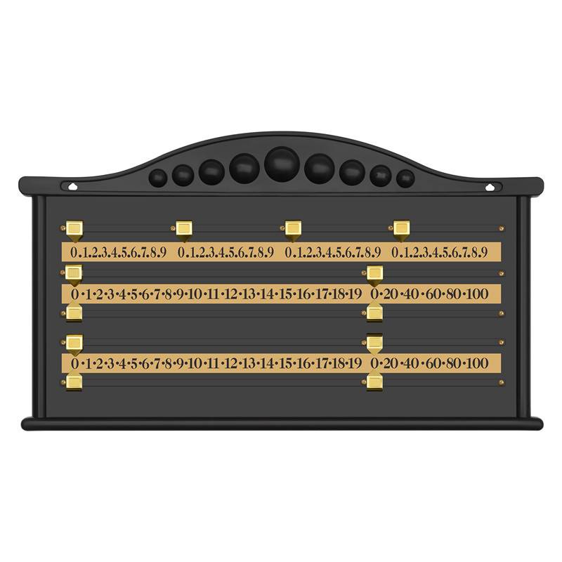 Jual Billiards Scoreboard Snooker Score Recorder Billiard Club Game ...
