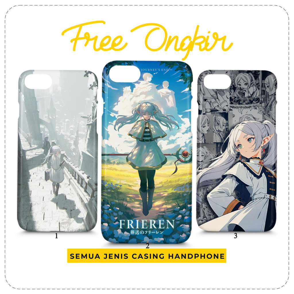 Jual Case Anime Sousou No Frieren Custom Casing HP Semua Type | Shopee ...