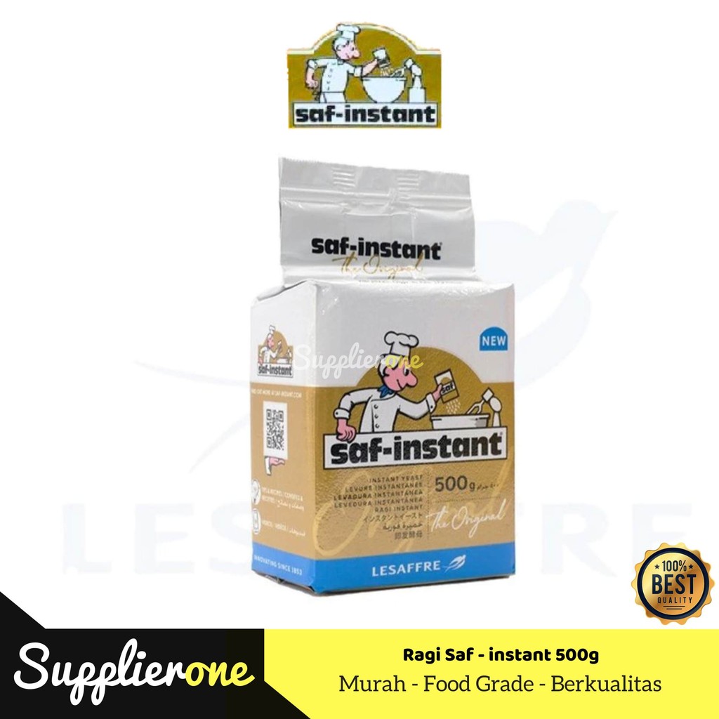 Jual Ragi Saf-Instant Gold 500g / Dry Yeast / Saf Instan Ragi Kering ...
