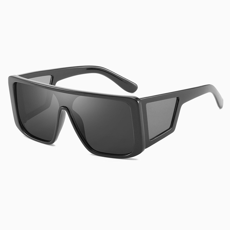 Jual Luxury Brand Square Punk Sunglasses Goggle New Women Men Fashion ...