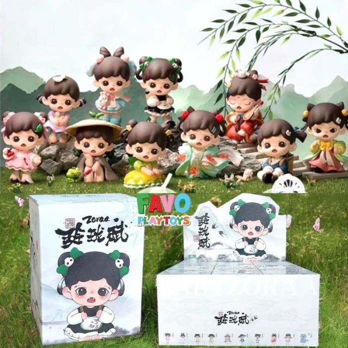 Jual TNT SPACE x Baby Zoraa LingLong Fu Series Blind Box Figure ...