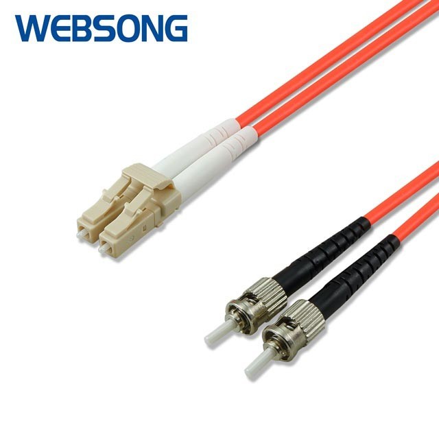 Jual Kabel Fiber Optic Patch Cord LC to ST Multimode Duplex 3M WEBSONG ...