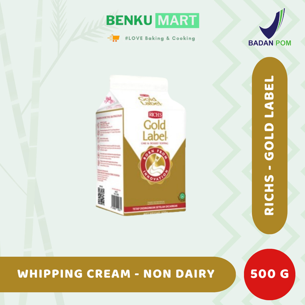 Jual Richs Gold Label | Rich's Rich Whipping Cream 500 gr | Shopee ...