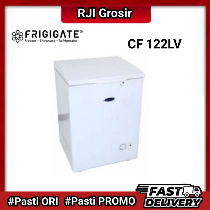 Jual CHEST FREEZER FRIGIGATE F-122 LV LEMARI PEMBEKU 120 LITER 100 WATT ...