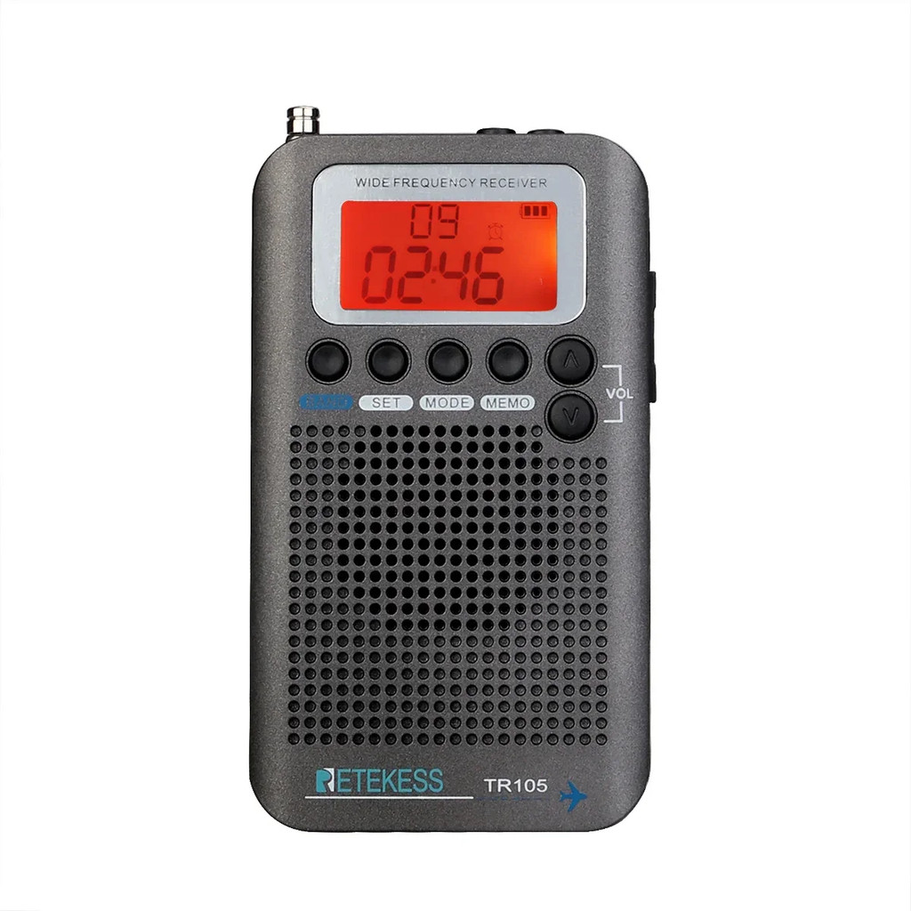 Jual Mini Radio FM Portable Radios AM FM SW Cb Air Vhf Rechargeable ...