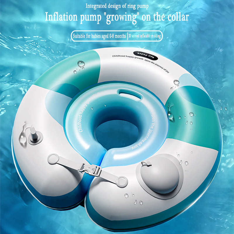 Jual Inflatable Circle for Baby Swimming Pool Baby Neck Ring Tube Baby ...