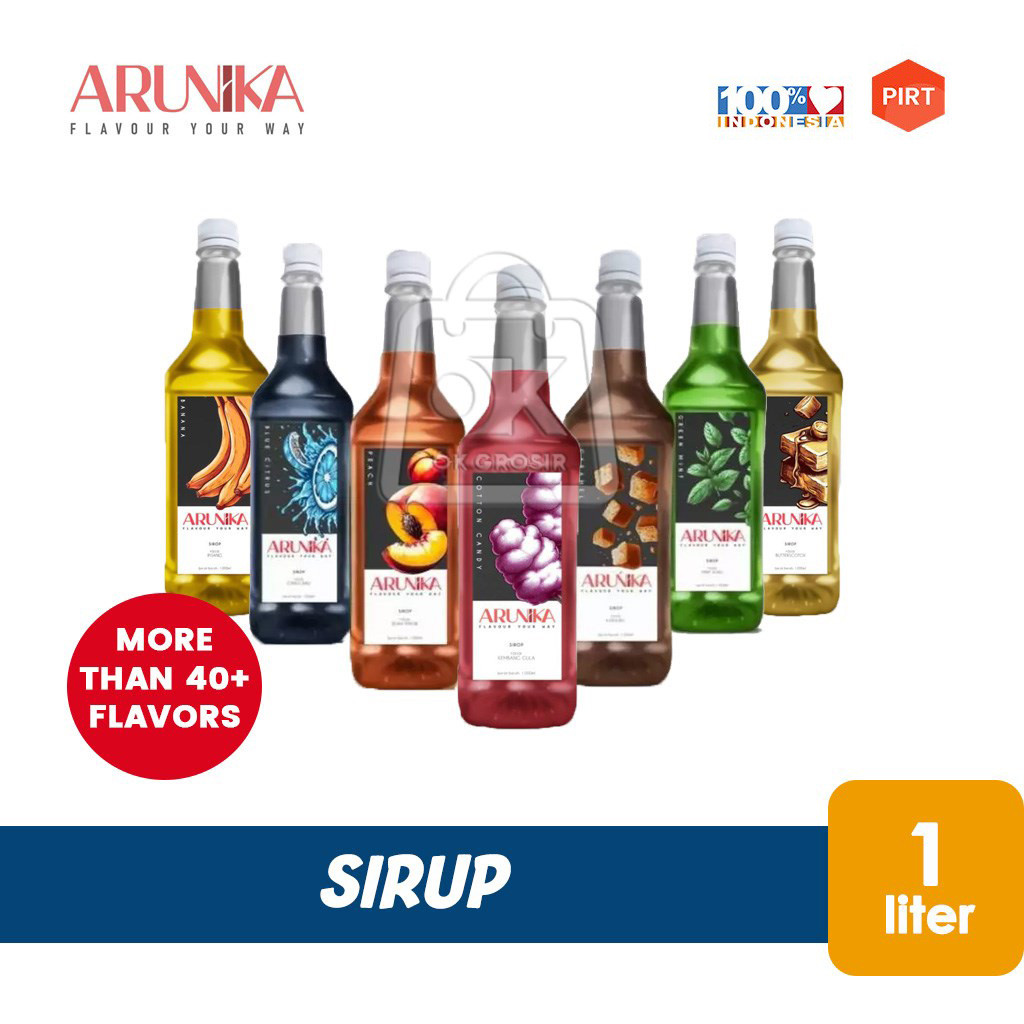 Jual Sirup Arunika Premium Syrup for Coffee Cocktail Mocktail Drinks ...