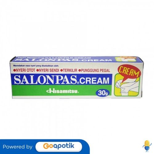 Jual Salonpas Cream Isi 30 Gram Tube | Shopee Indonesia